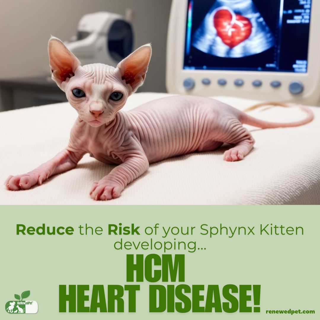 Reducing the Risk of Your Sphynx Kitten Developing HCM Heart Disease ...