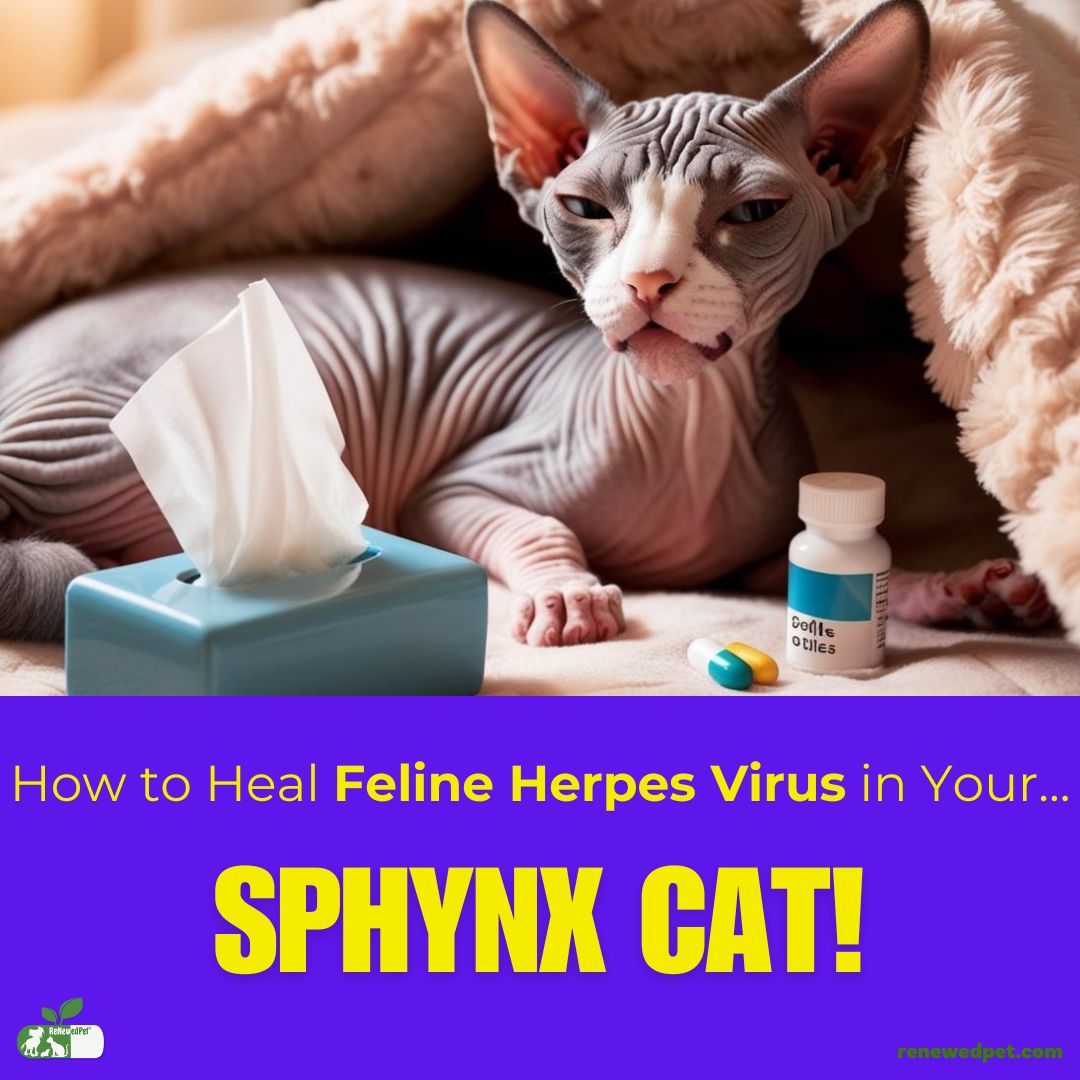 How to Heal Feline Herpes Virus in Your Sphynx Cat! – ReNewedPet