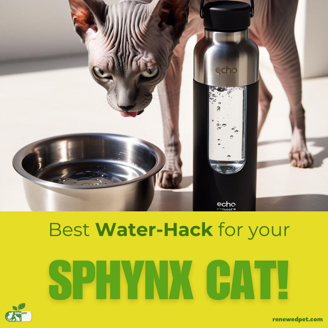 The BEST Water Hack for Your Sphynx Cat! – ReNewedPet